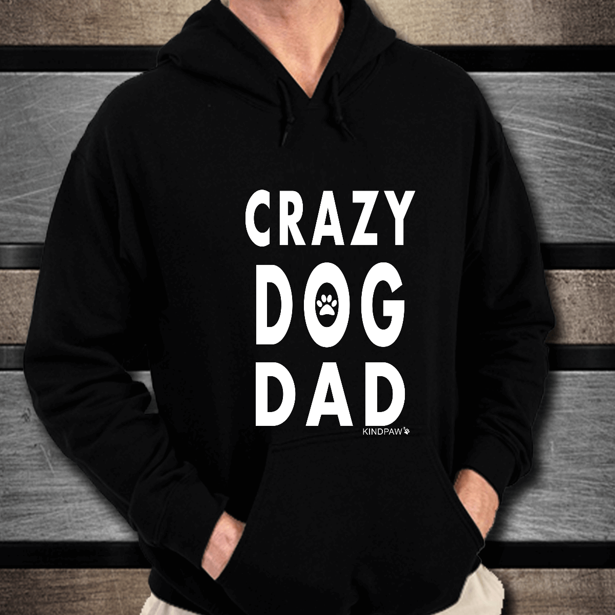 Dog lover hoodies Crazy dog dad – KindPaw Online